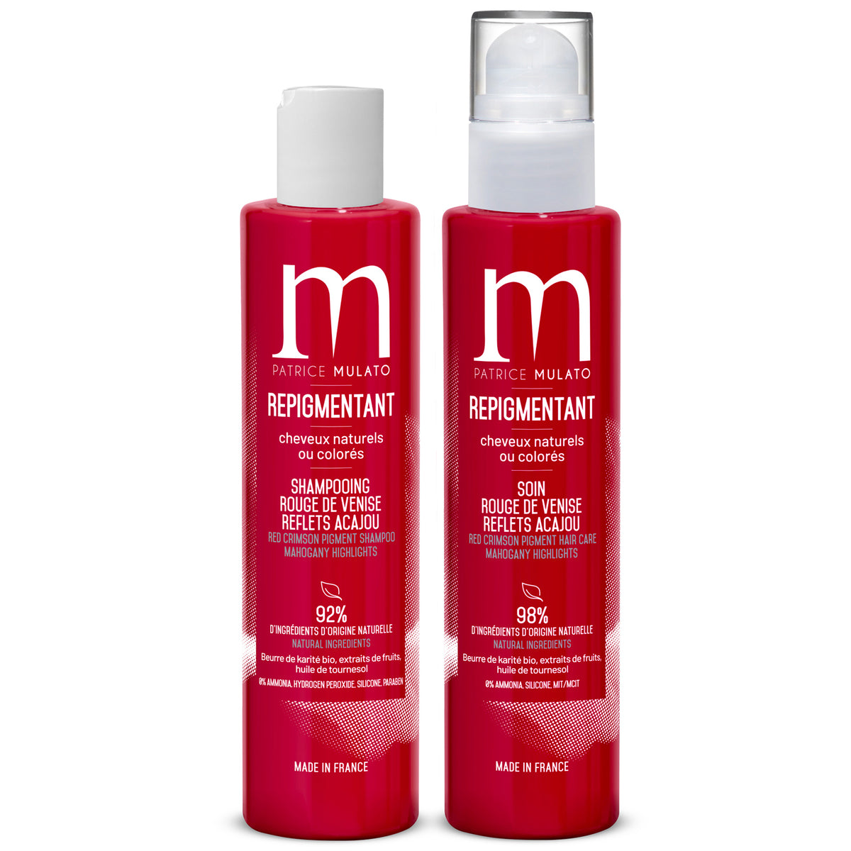 Duo Shampoing & Soin Repigmentant Rouge de Venise Mulato – La ...